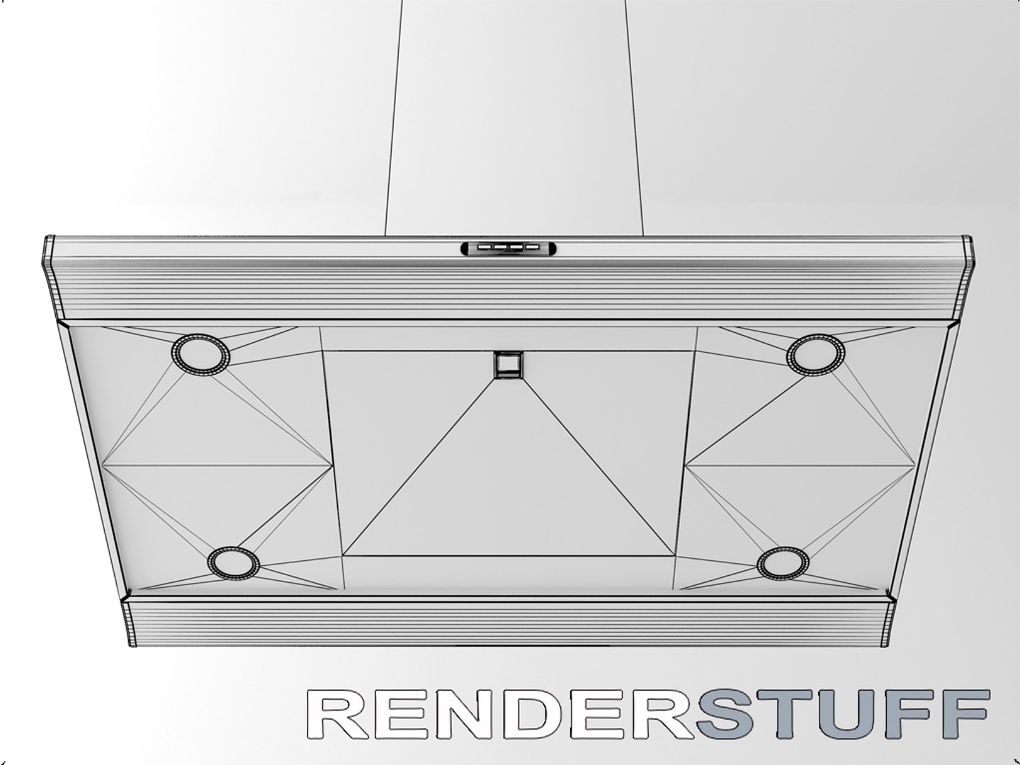 Extractor Hoods Cooker 3d Model