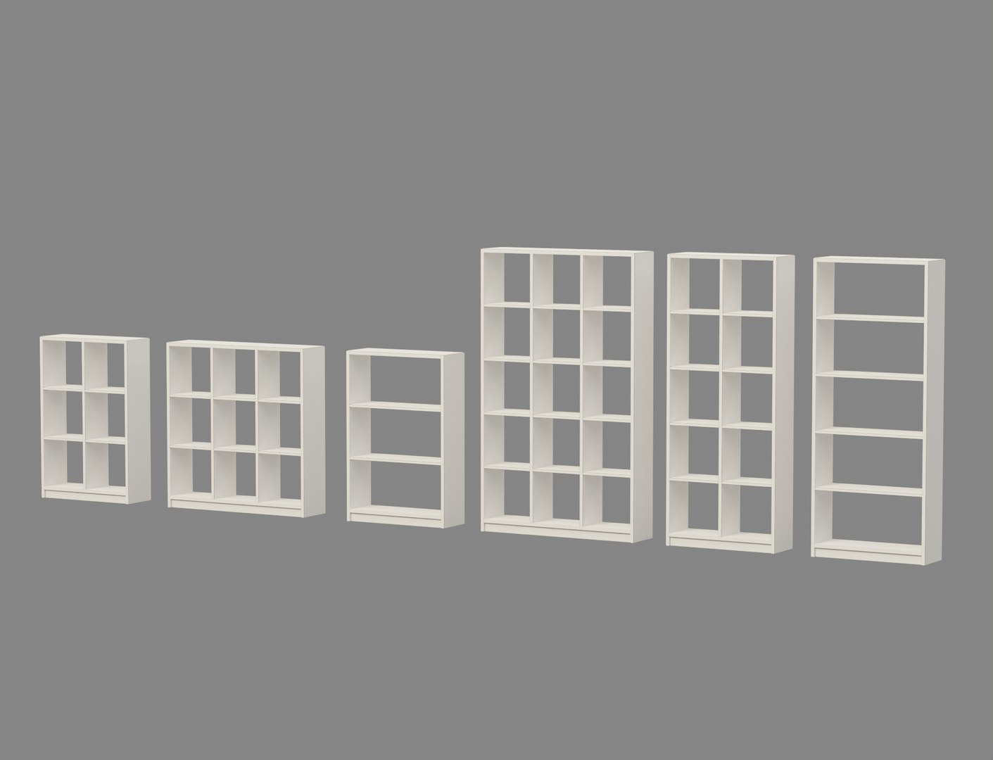 Low-Poly Plywood Book Shelf 3D - TurboSquid 2106264