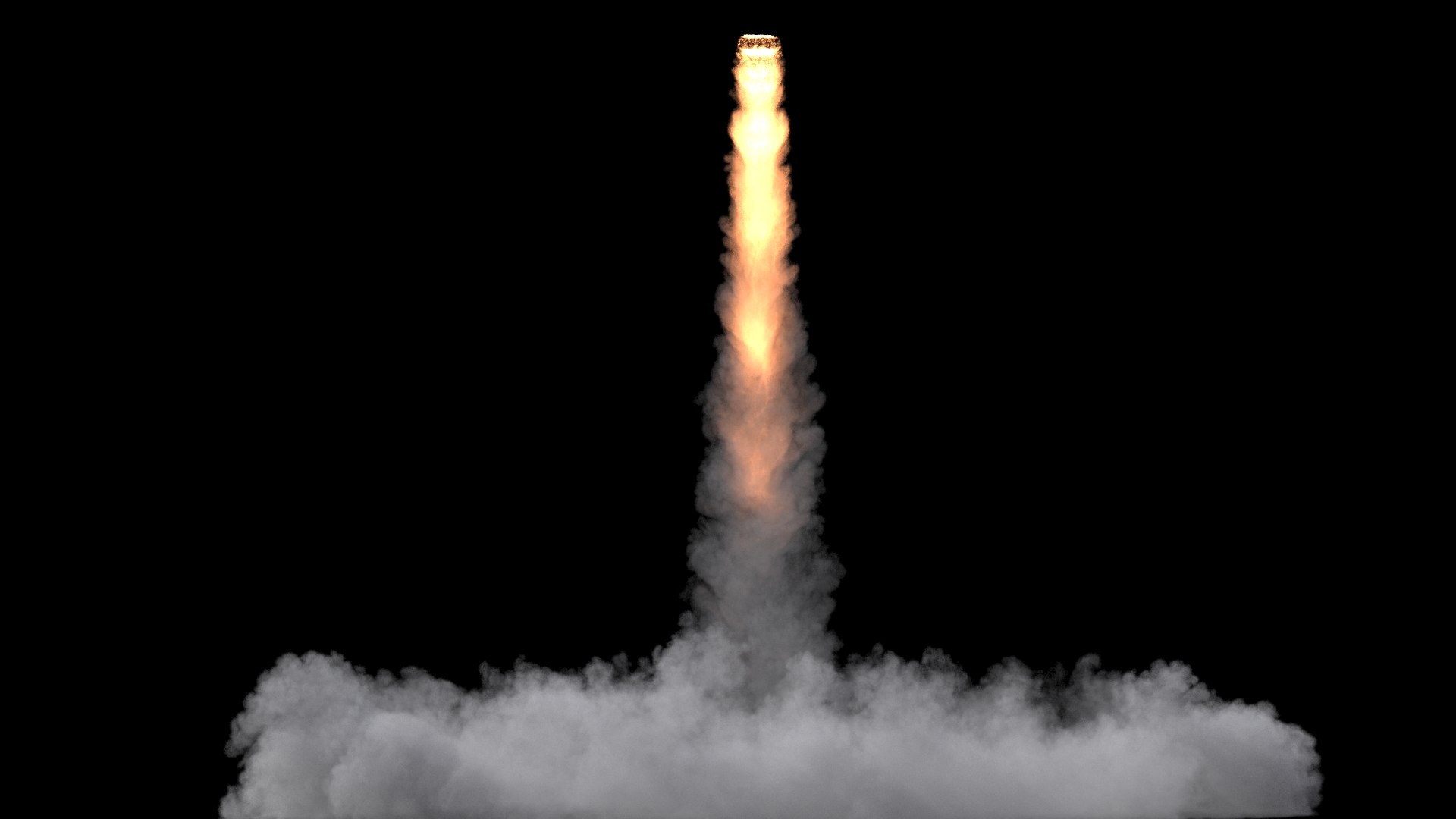 3D Space Shuttle Launch Smoke VDB 2 Model - TurboSquid 1790793