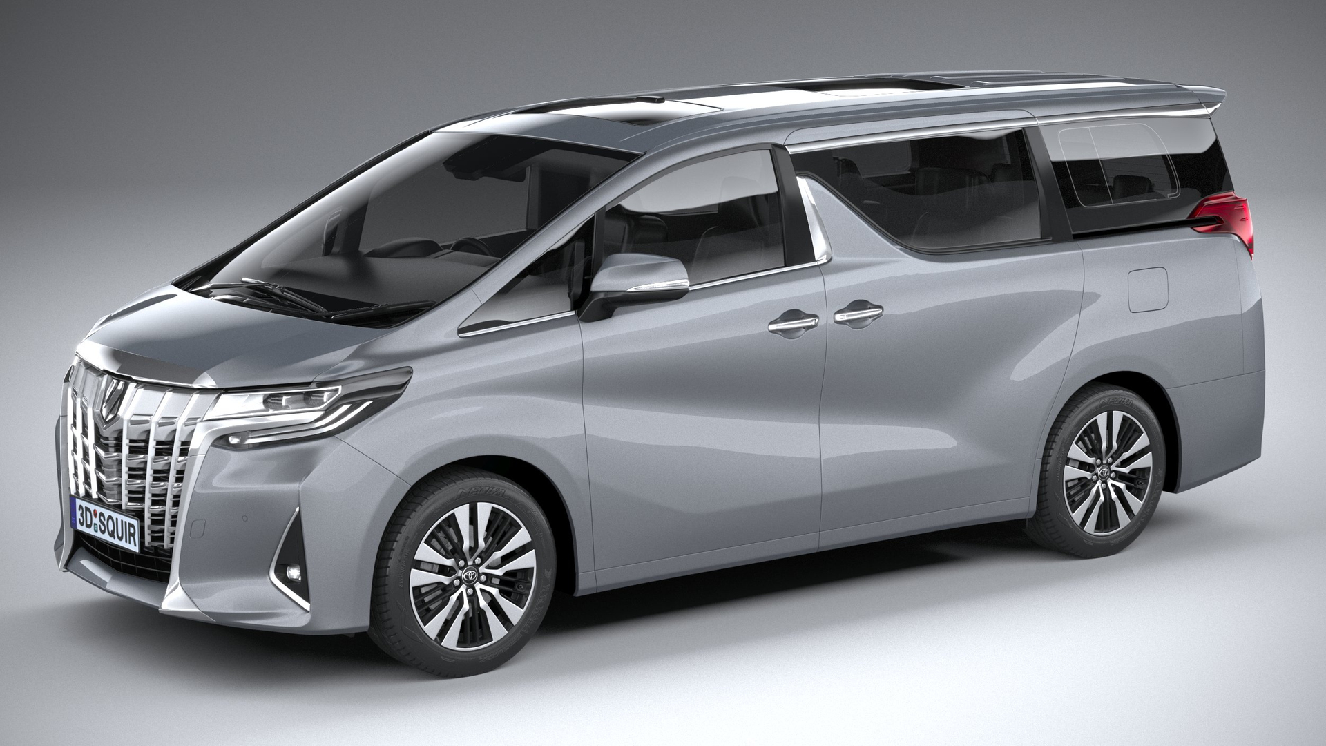 Toyota Alphard base 2023 3D - TurboSquid 2022454