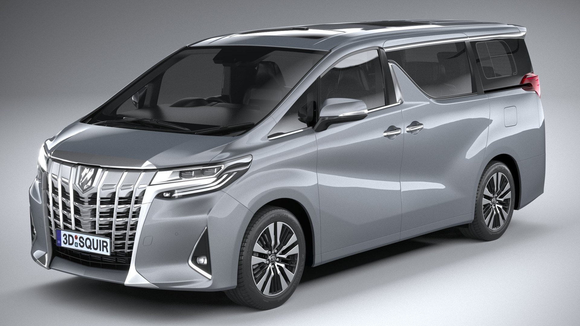 Toyota Alphard Base 2023 3D - TurboSquid 2022454
