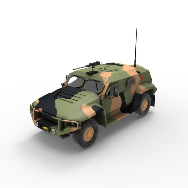 3d model of australian army vehicles