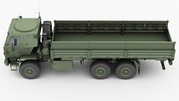 modelo 3d FMTV M1085 Armadura Base de rueda larga (LWB) - TurboSquid ...