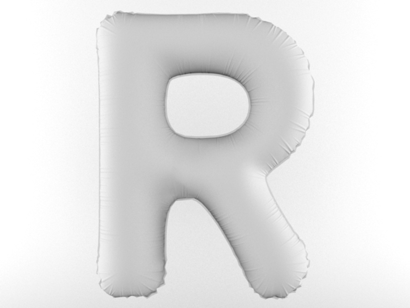 3D Balloon Alphabet Model - TurboSquid 1163318