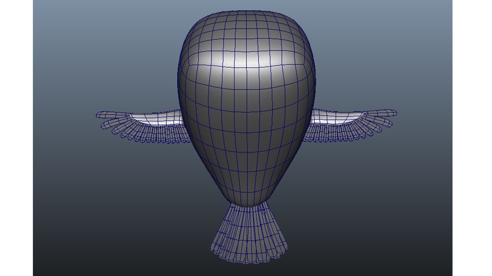 3D Model Cute Bird - TurboSquid 1404670