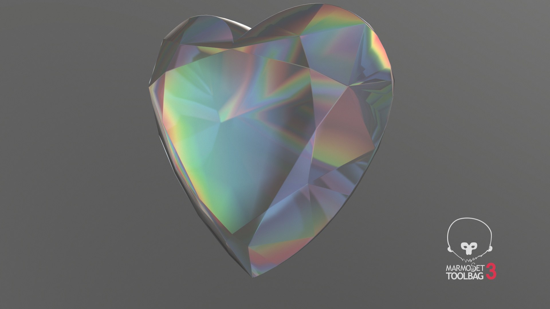 3D Heart Shape Diamond - TurboSquid 1886154