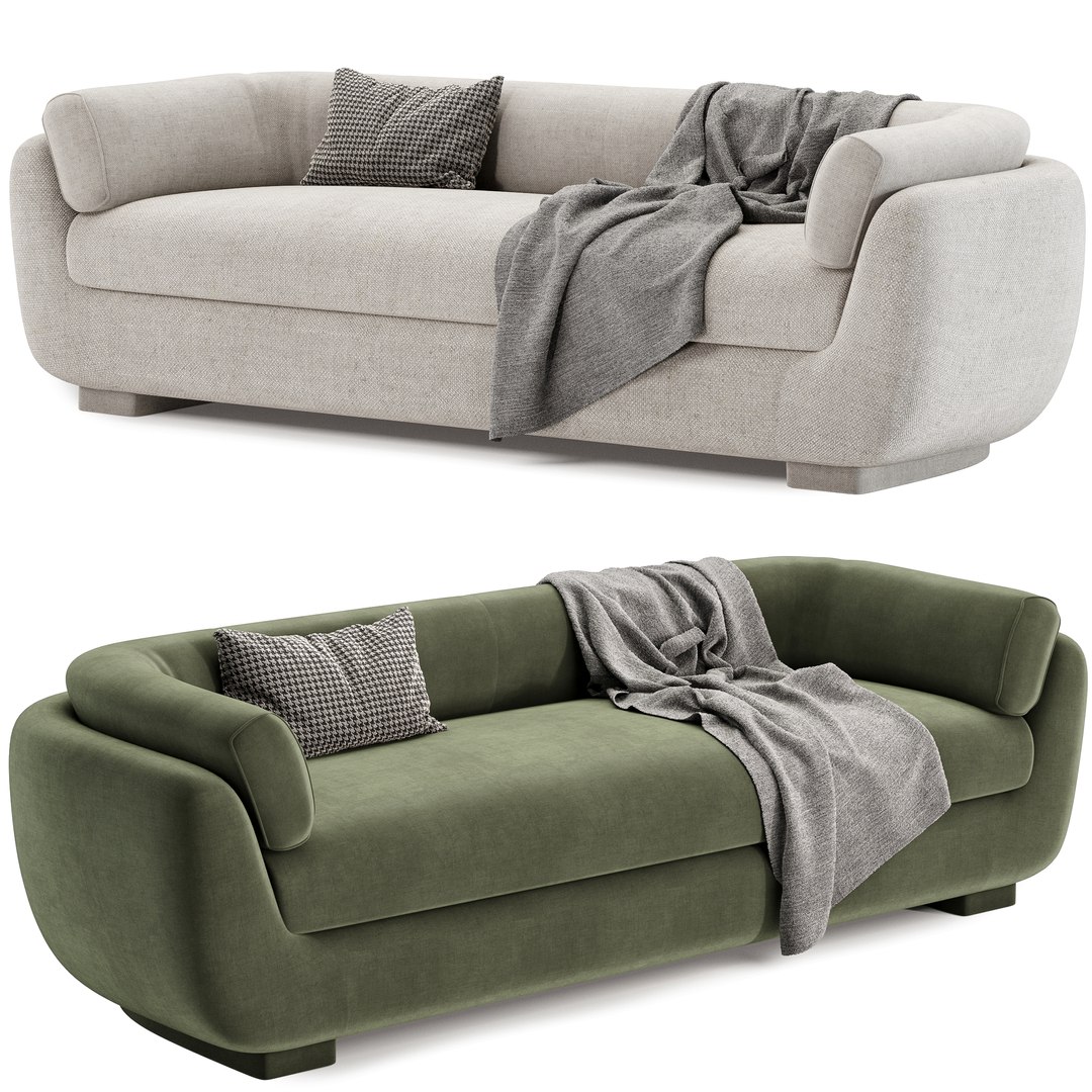 Moro Sofa 3D Model - TurboSquid 2276787