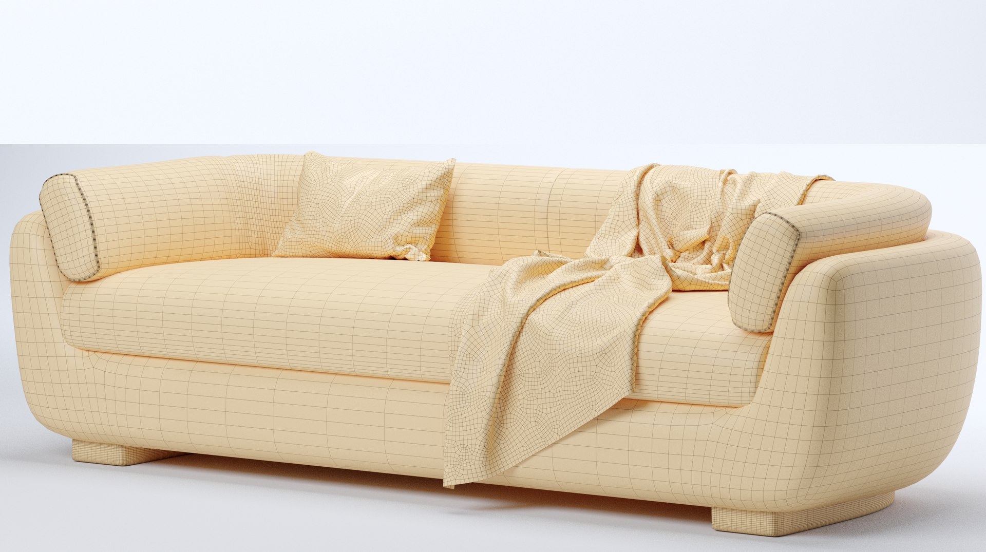 Moro Sofa 3D Model - TurboSquid 2276787