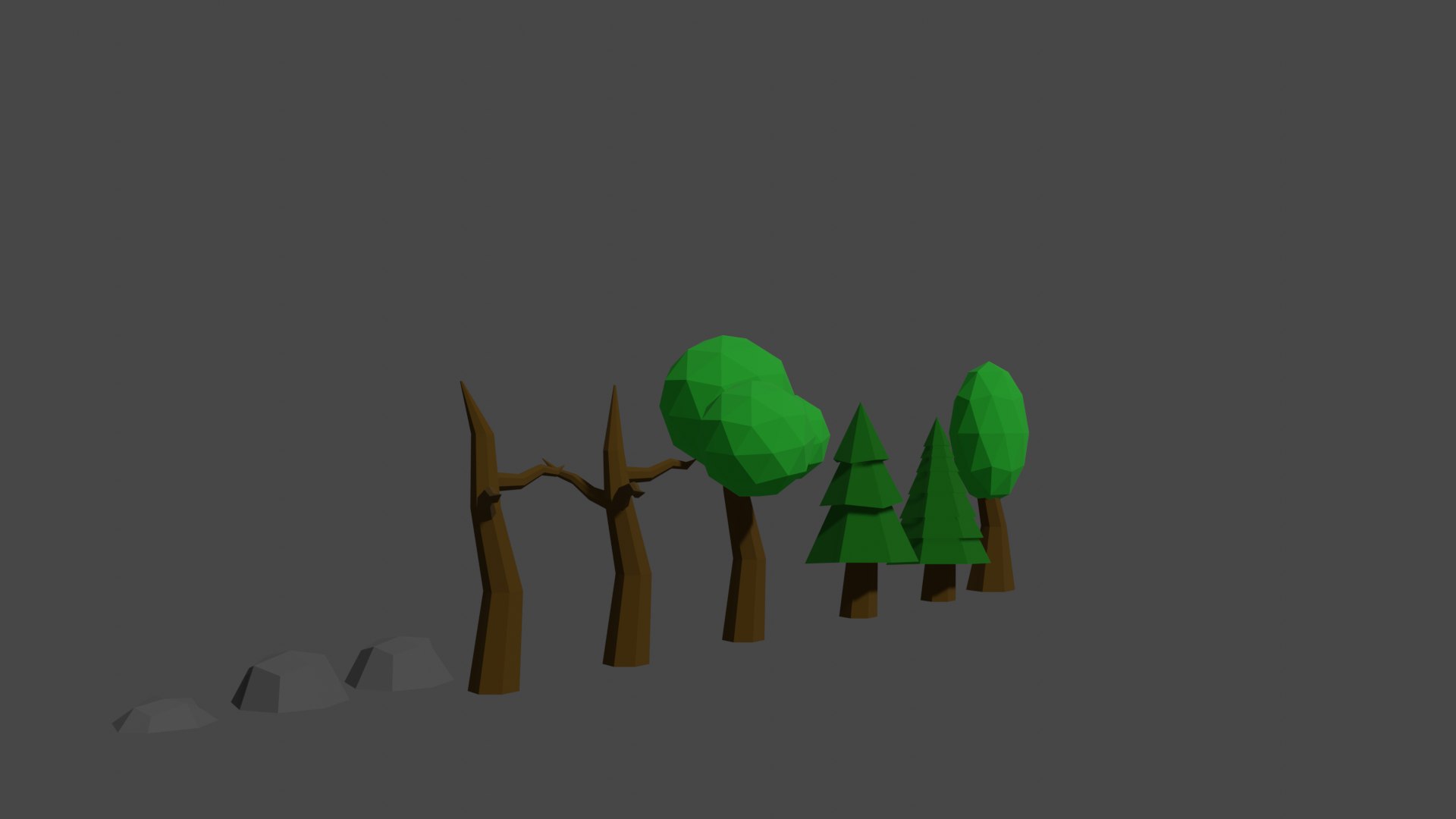 Free 3D Model Low Poly Nature Pack - TurboSquid 2149287