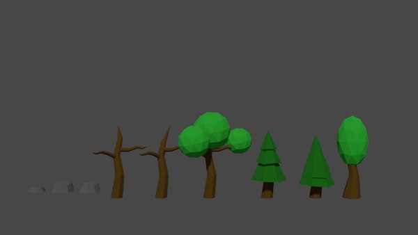 Free Low Poly Tree 3D Models for Download | TurboSquid