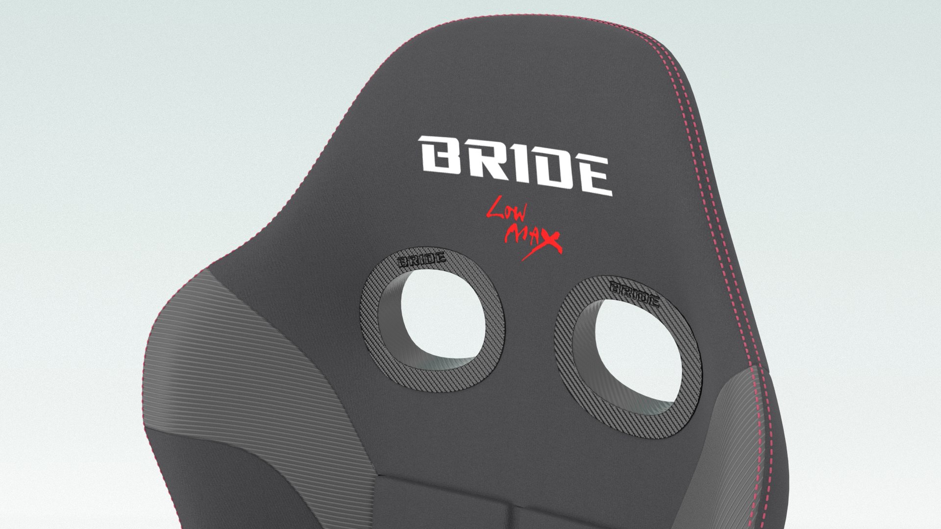 3D Bride Stradia III Reclining Sport Seat - Black - TurboSquid 2026191