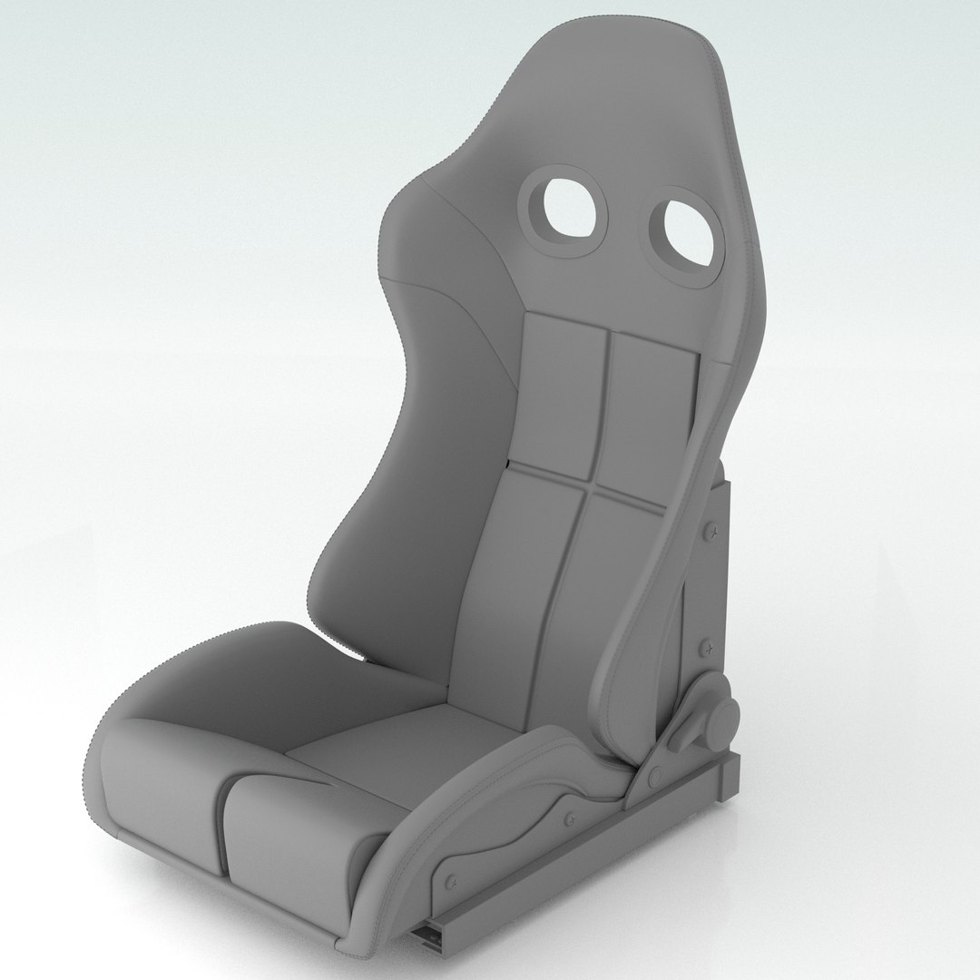 3D Bride Stradia III Reclining Sport Seat - Black - TurboSquid 2026191