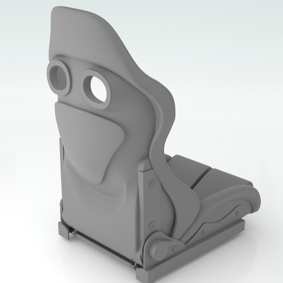 3D Bride Stradia III Reclining Sport Seat - Black - TurboSquid 2026191