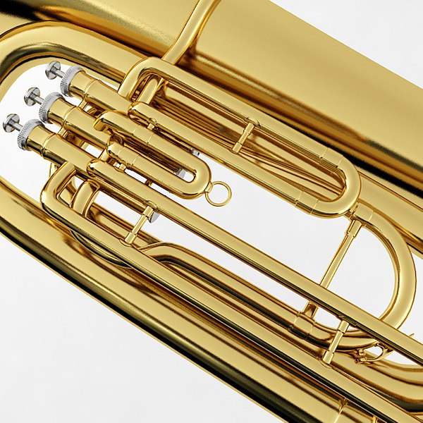 3D tuba model - TurboSquid 1297774