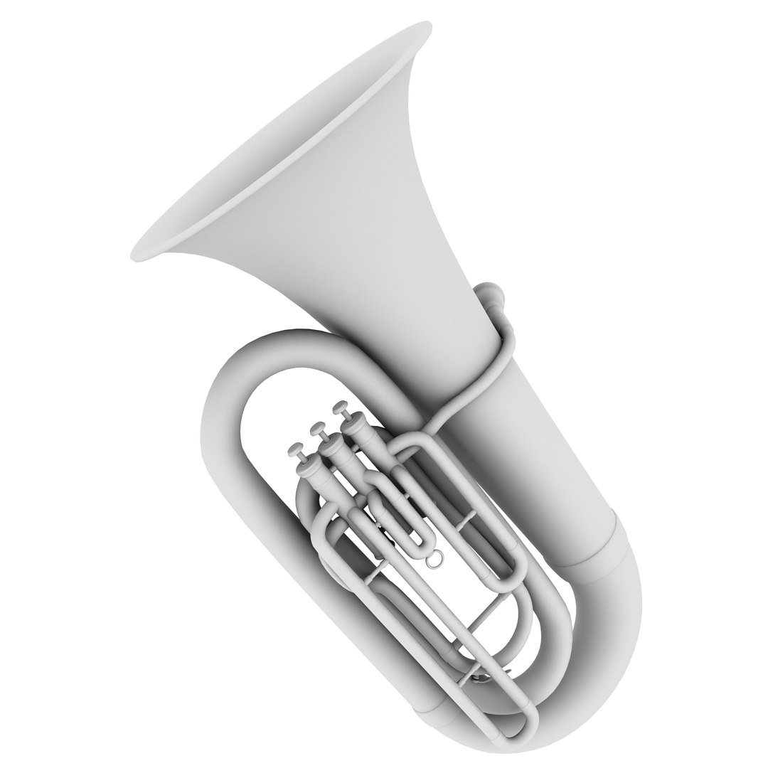 3D Tuba Model - TurboSquid 1297774