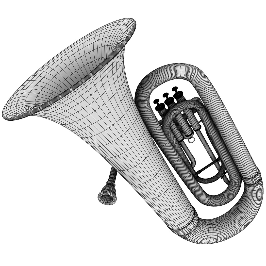 3D Tuba Model - TurboSquid 1297774