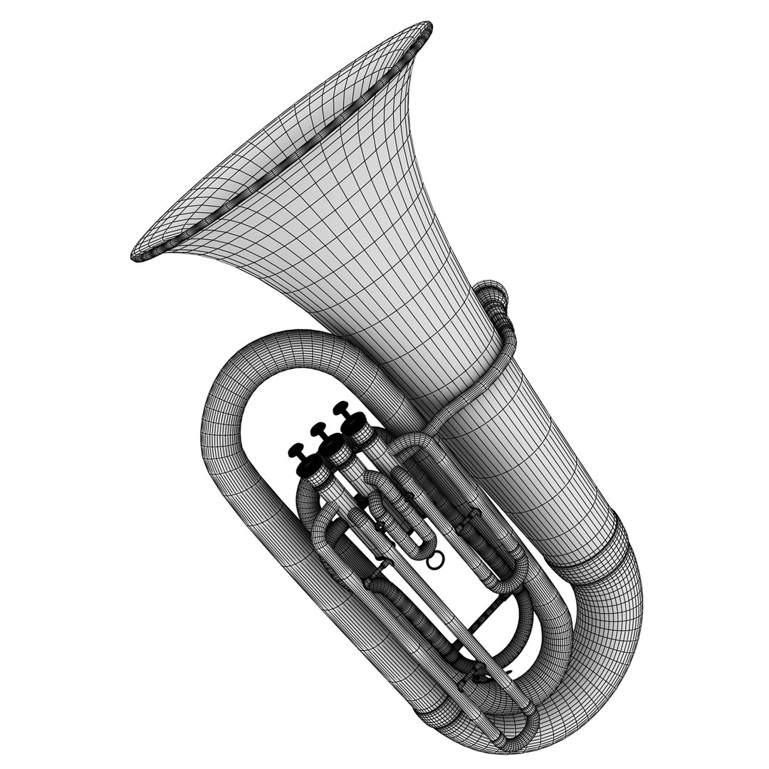 3D Tuba Model - TurboSquid 1297774