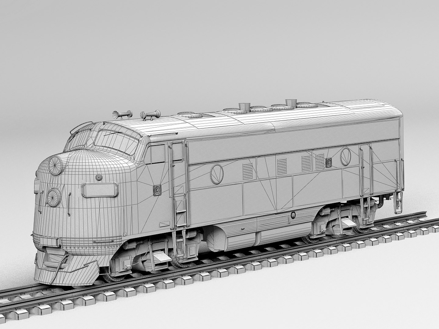 Diesel Locomotive 3D Model - TurboSquid 1886133