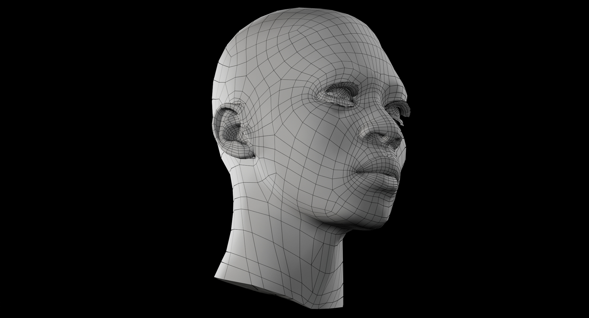 Realistic 18s male head 3D model - TurboSquid 1462485