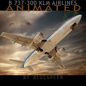 Animated Boeing 737-300 3D Models for Download | TurboSquid