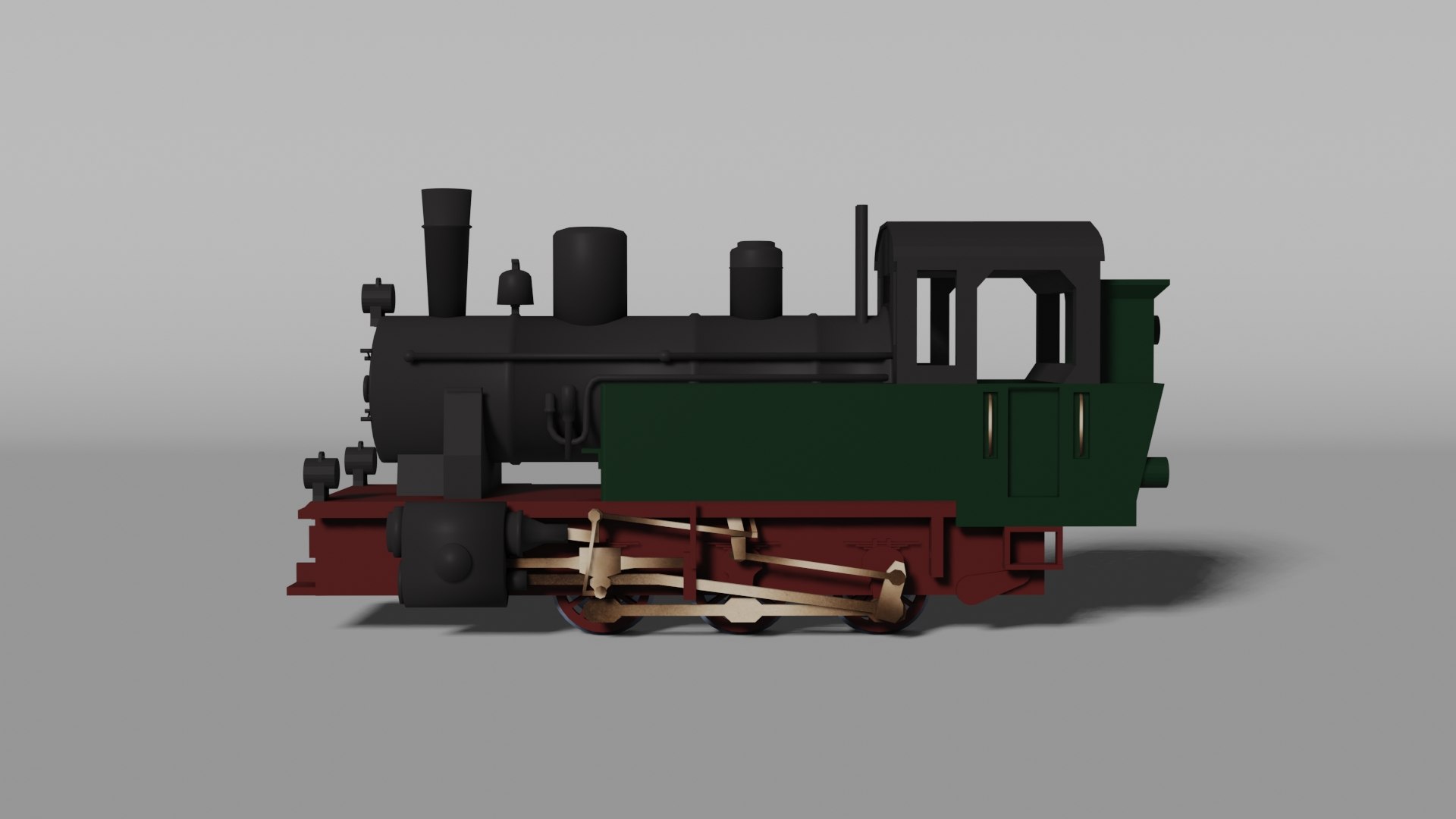 3D Locomotive Train Vehicle - TurboSquid 1669733