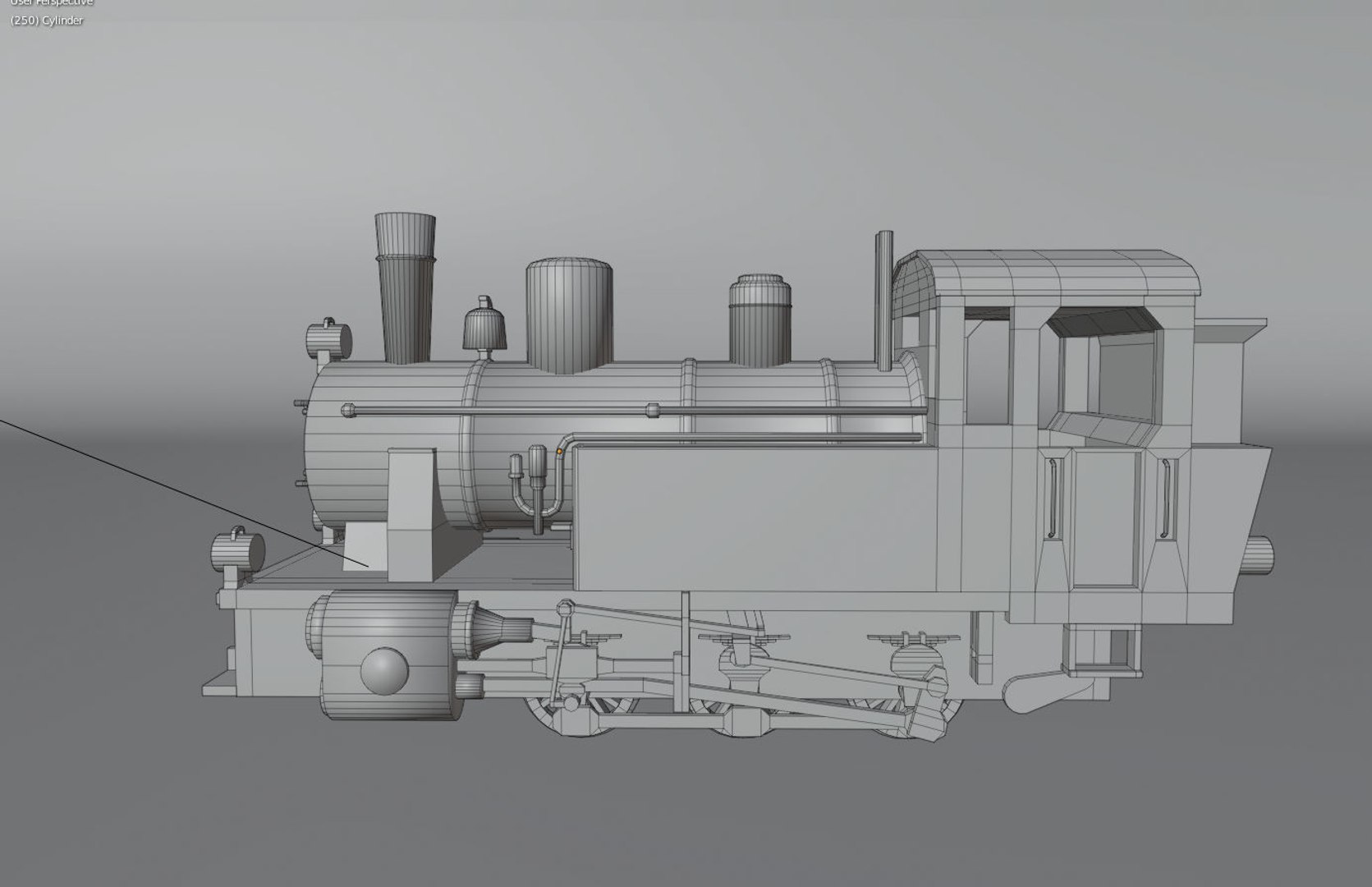 3D Locomotive Train Vehicle - TurboSquid 1669733