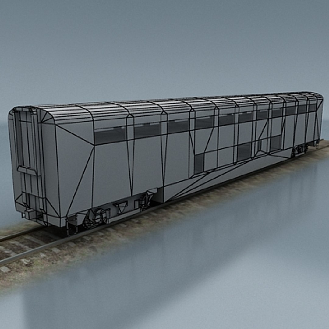 Train 3d Max