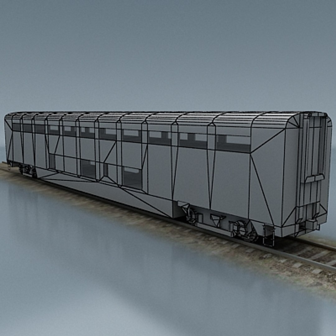 Train 3d Max