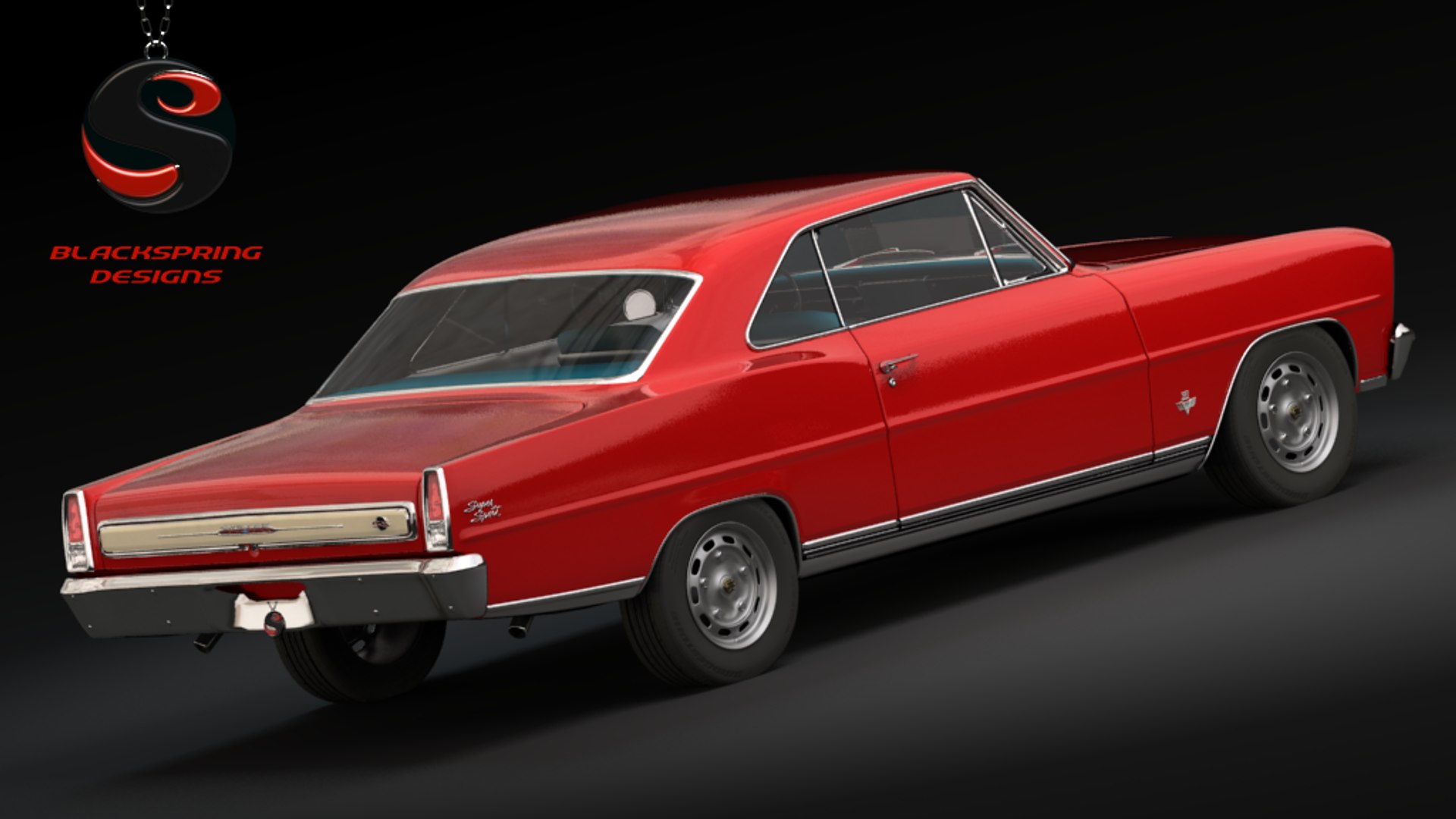 Chevrolet Nova Ss Super Sport 3d Max