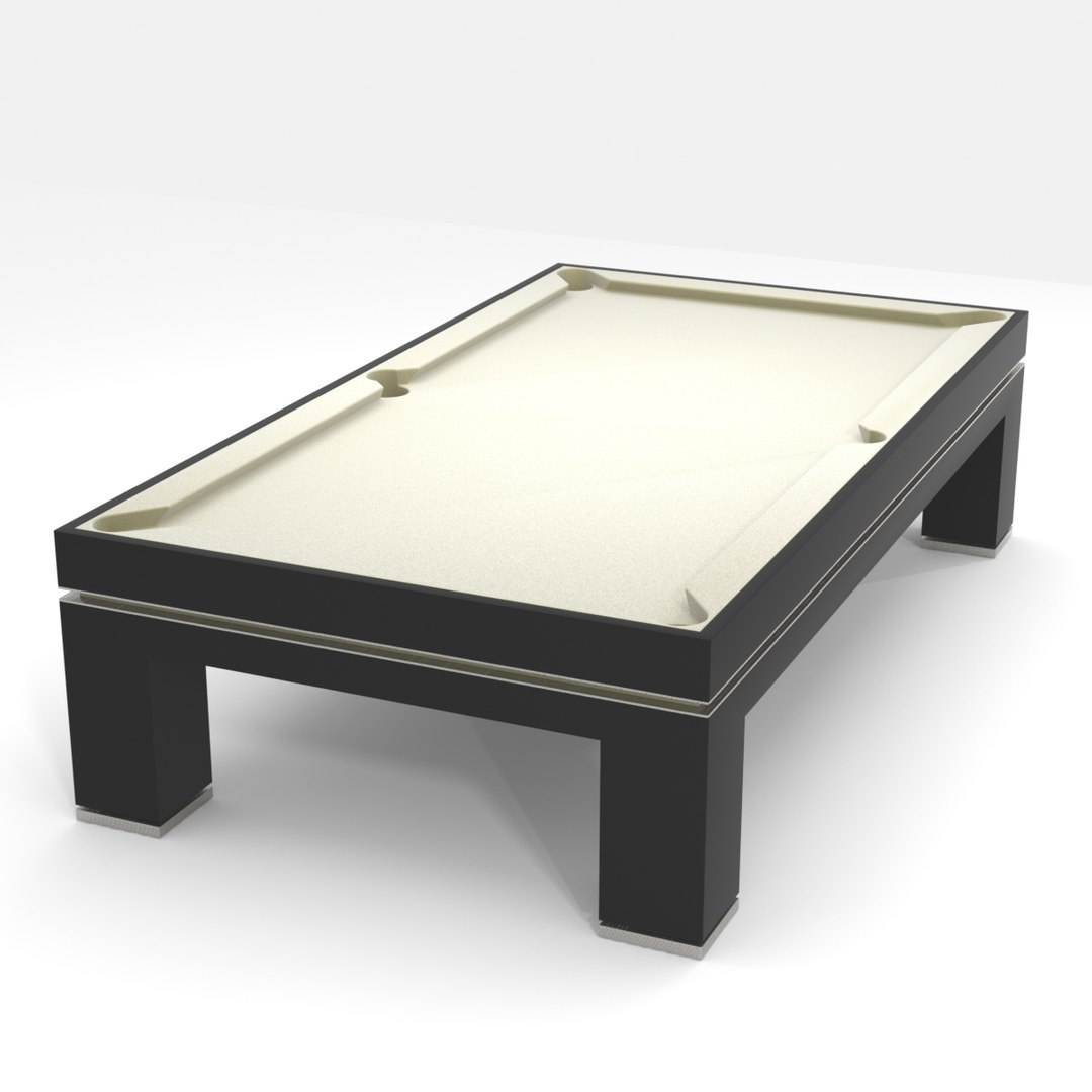3d Model Pool Table