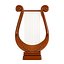Antique Lyre Obj