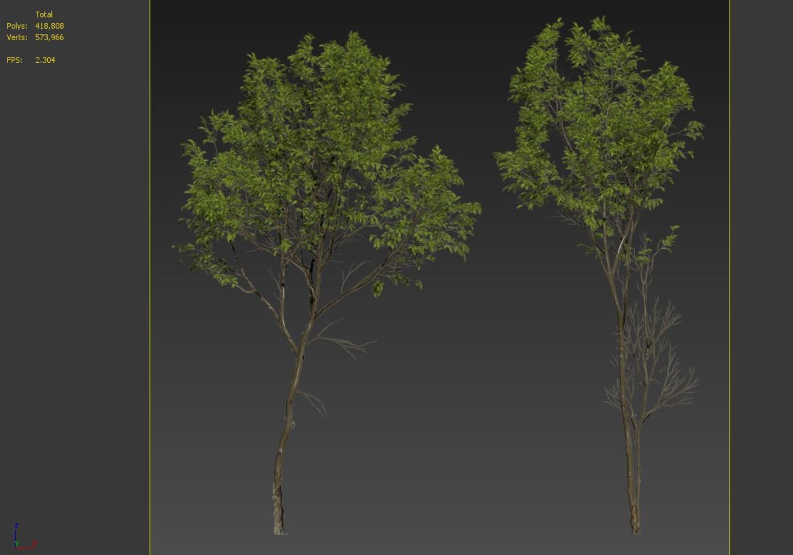 Jungle Trees Set 3D Model - TurboSquid 1939245