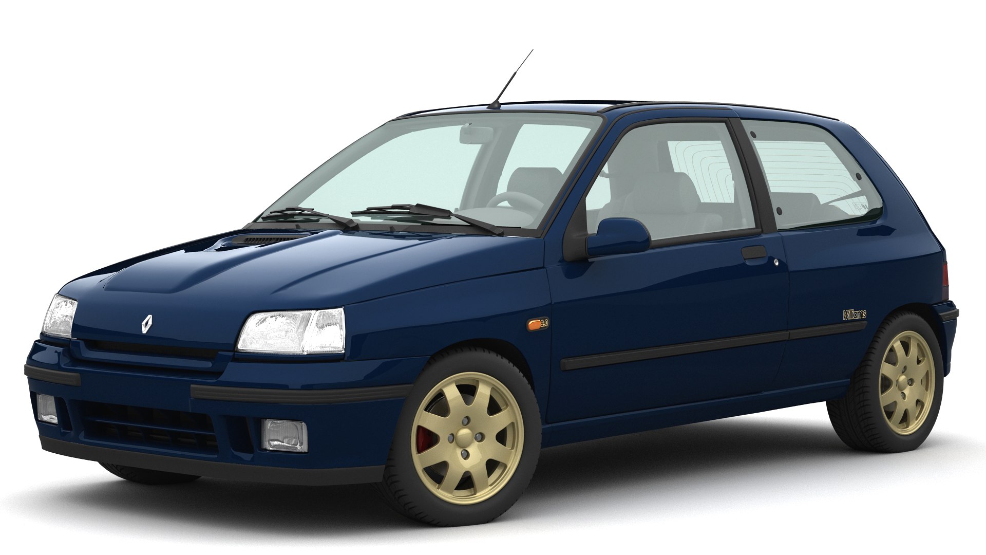 3D Renault Clio Williams Model - TurboSquid 2103737