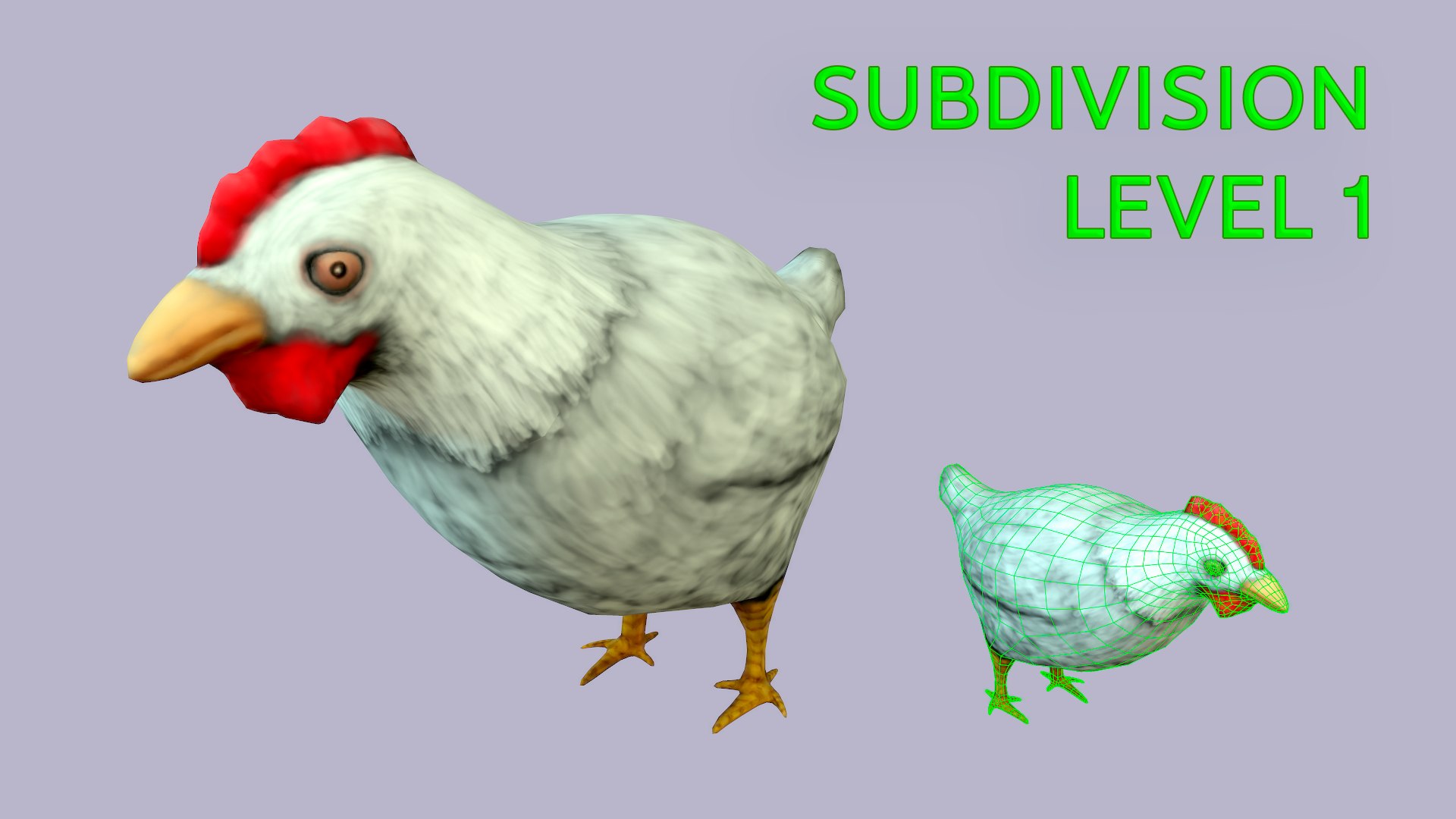 3d model hand painted