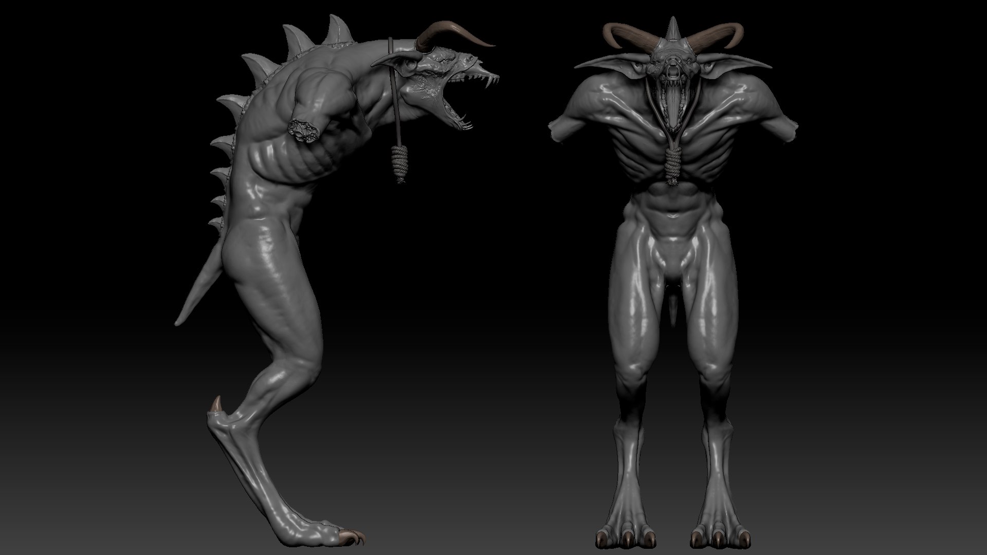 3D Shadowclaw Beast High Quality Sculpt Model - TurboSquid 2083251