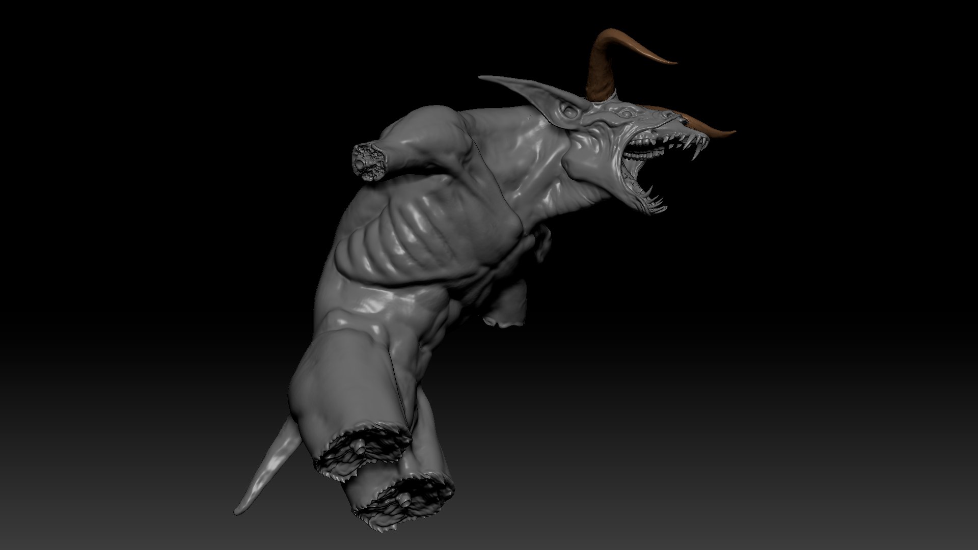 3D Shadowclaw Beast High Quality Sculpt Model - TurboSquid 2083251