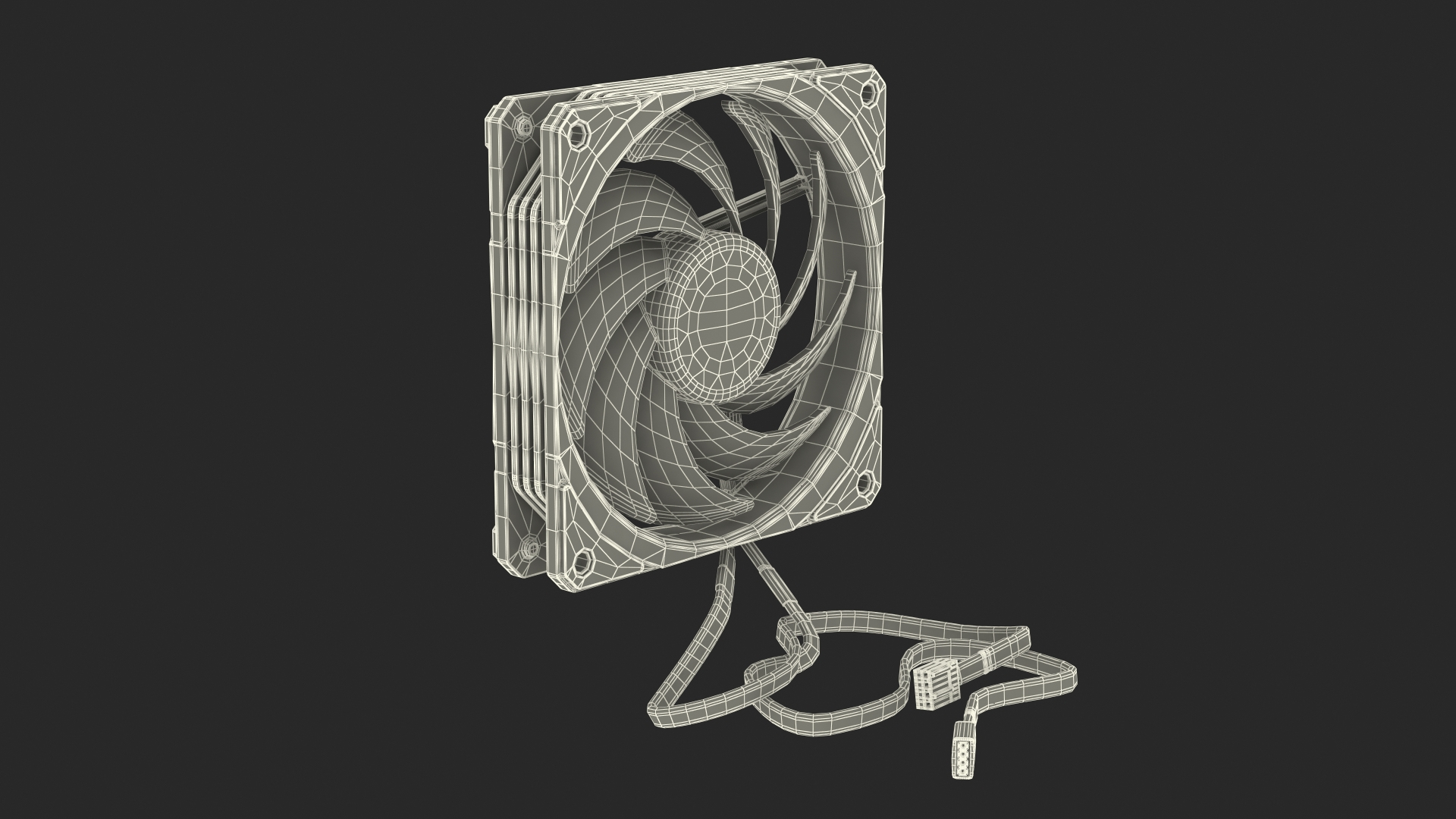 3D 120mm Computer Fan Model - TurboSquid 1508607