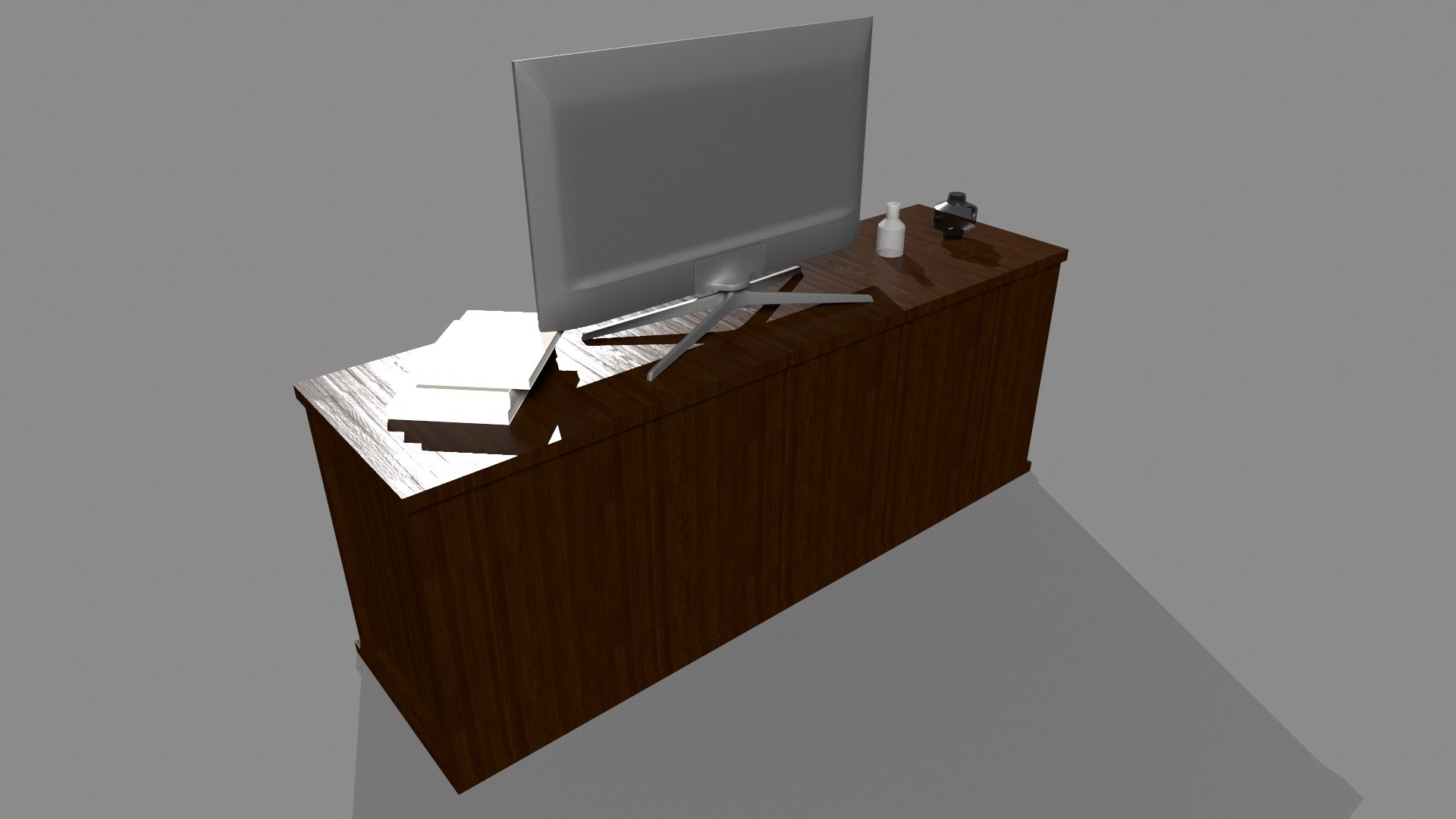 3D TV table - TurboSquid 2150018