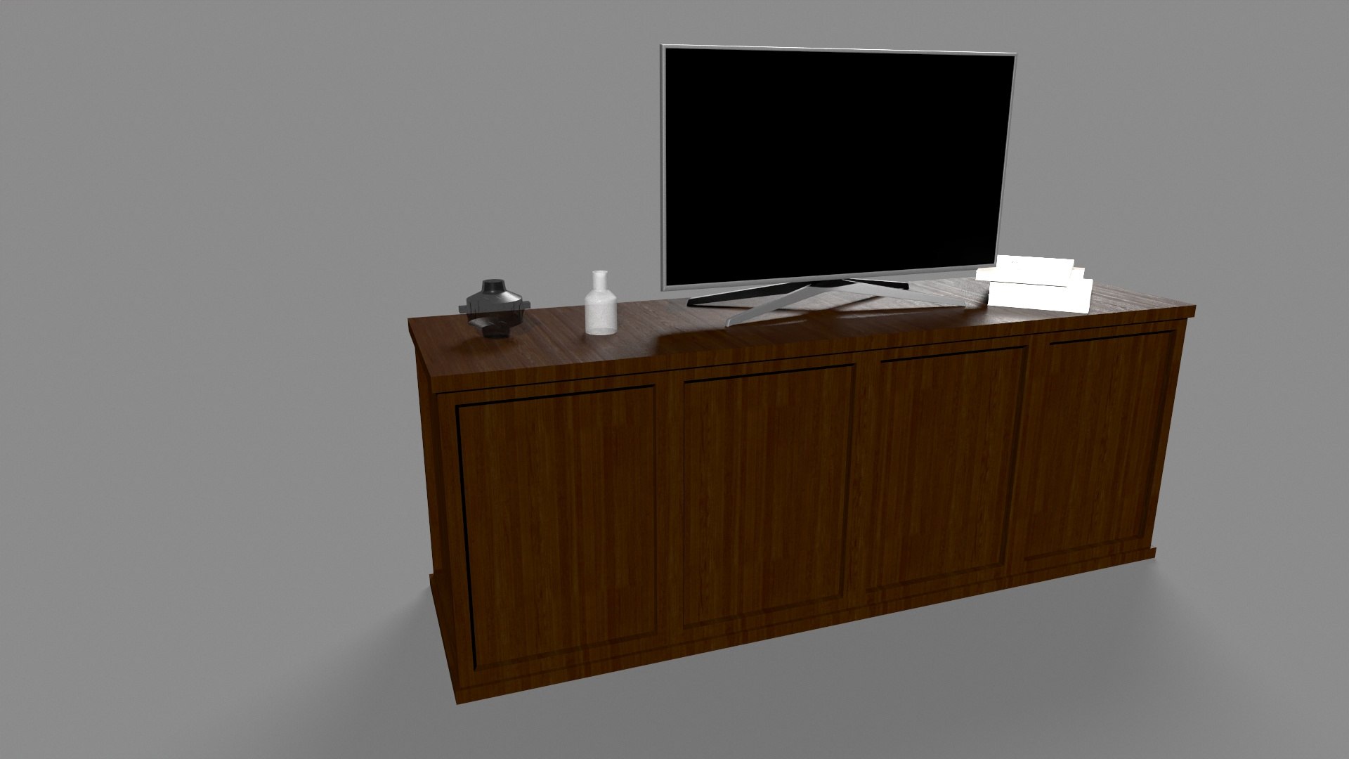 3D TV table - TurboSquid 2150018