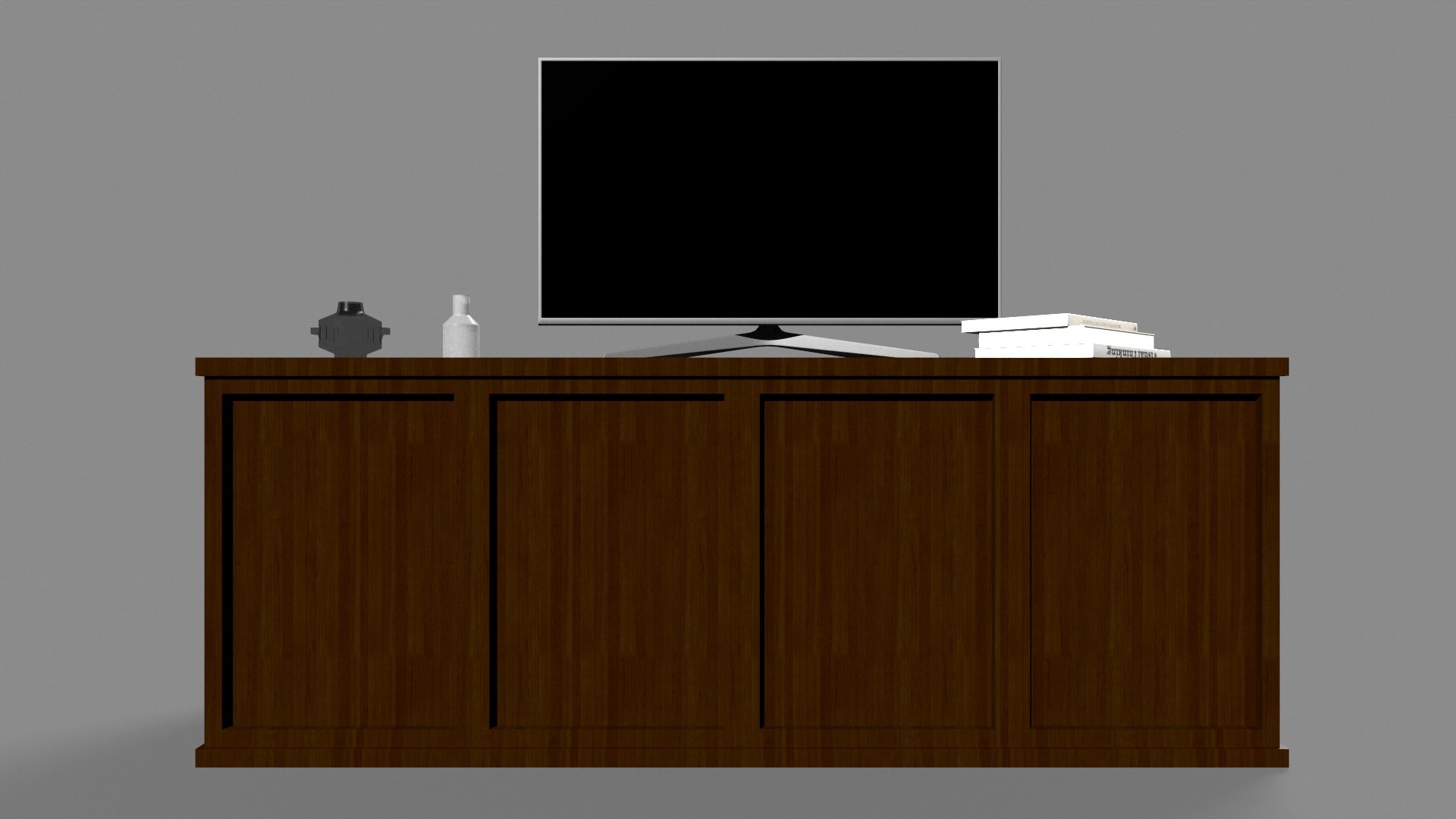 3D TV table - TurboSquid 2150018