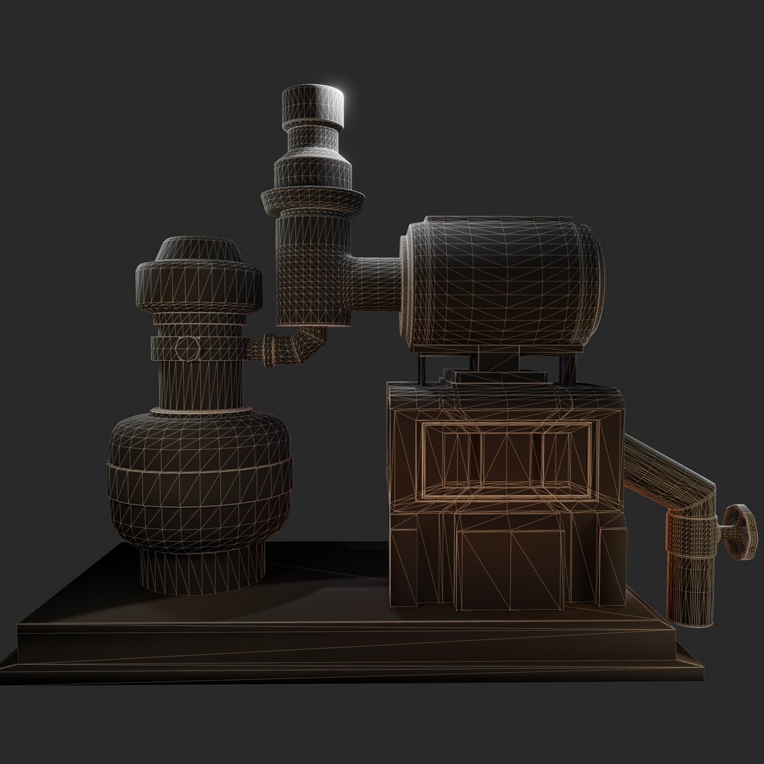 3D Pump Machine Model - TurboSquid 1436465