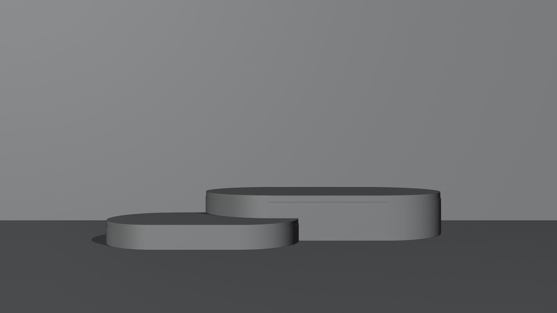 Free 3D Studio Mockup Yellow Abstract Podium Stage For Product ...