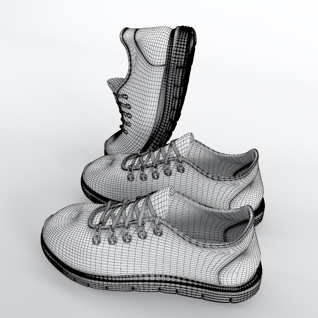3d Sneakers - Model