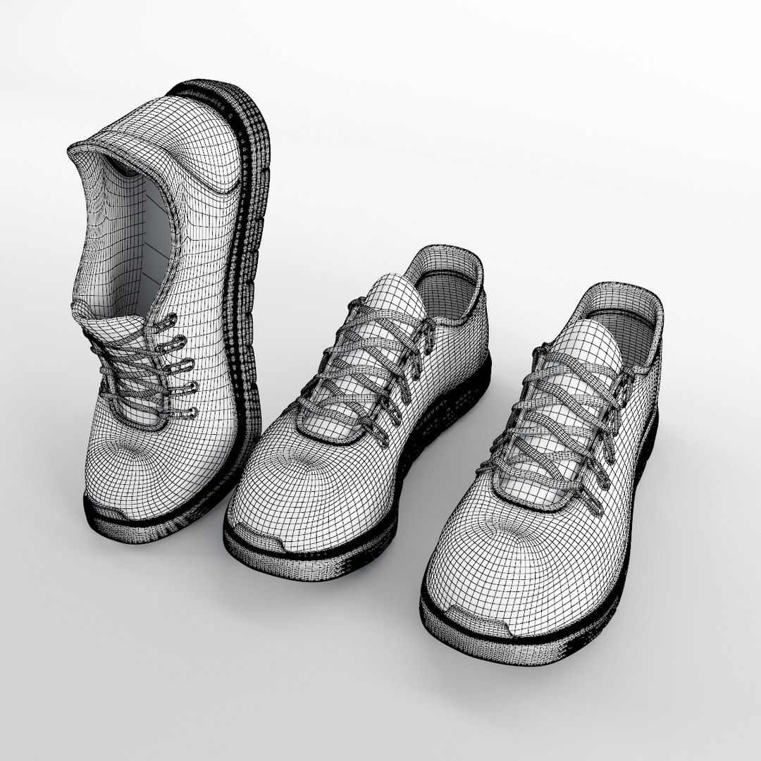 3d Sneakers - Model