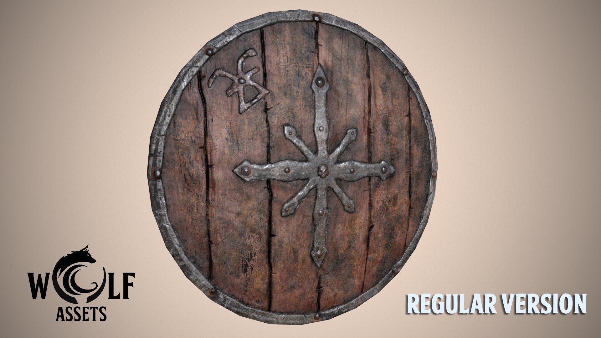 pack shield 3d model
