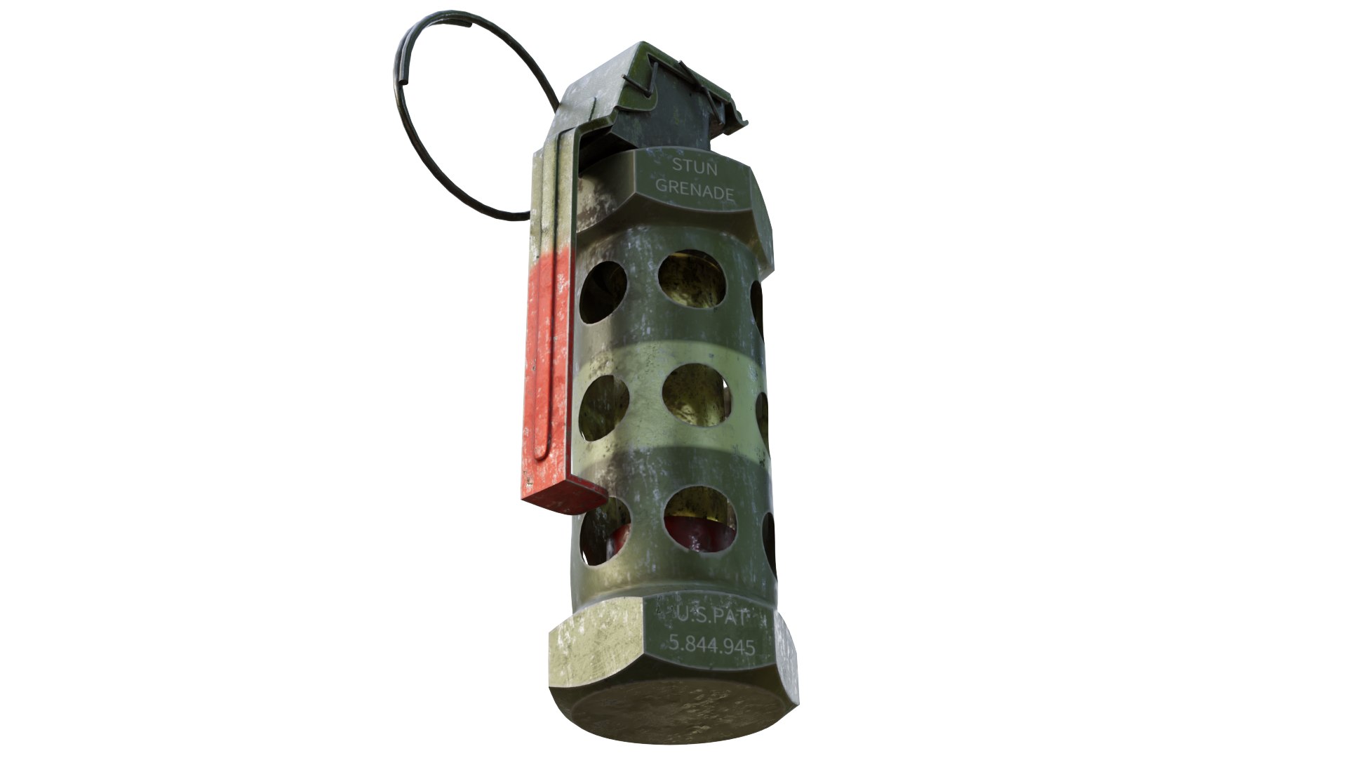 M84 Stun Grenade 3D Model - TurboSquid 2245164