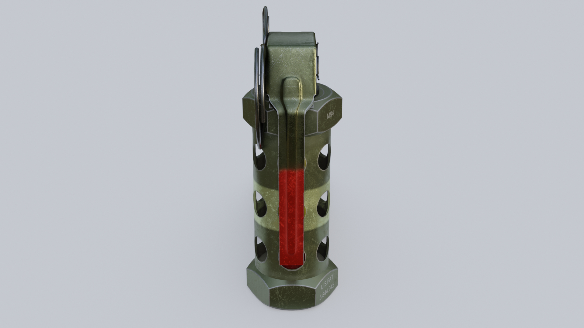 M84 Stun Grenade 3D Model - TurboSquid 2245164