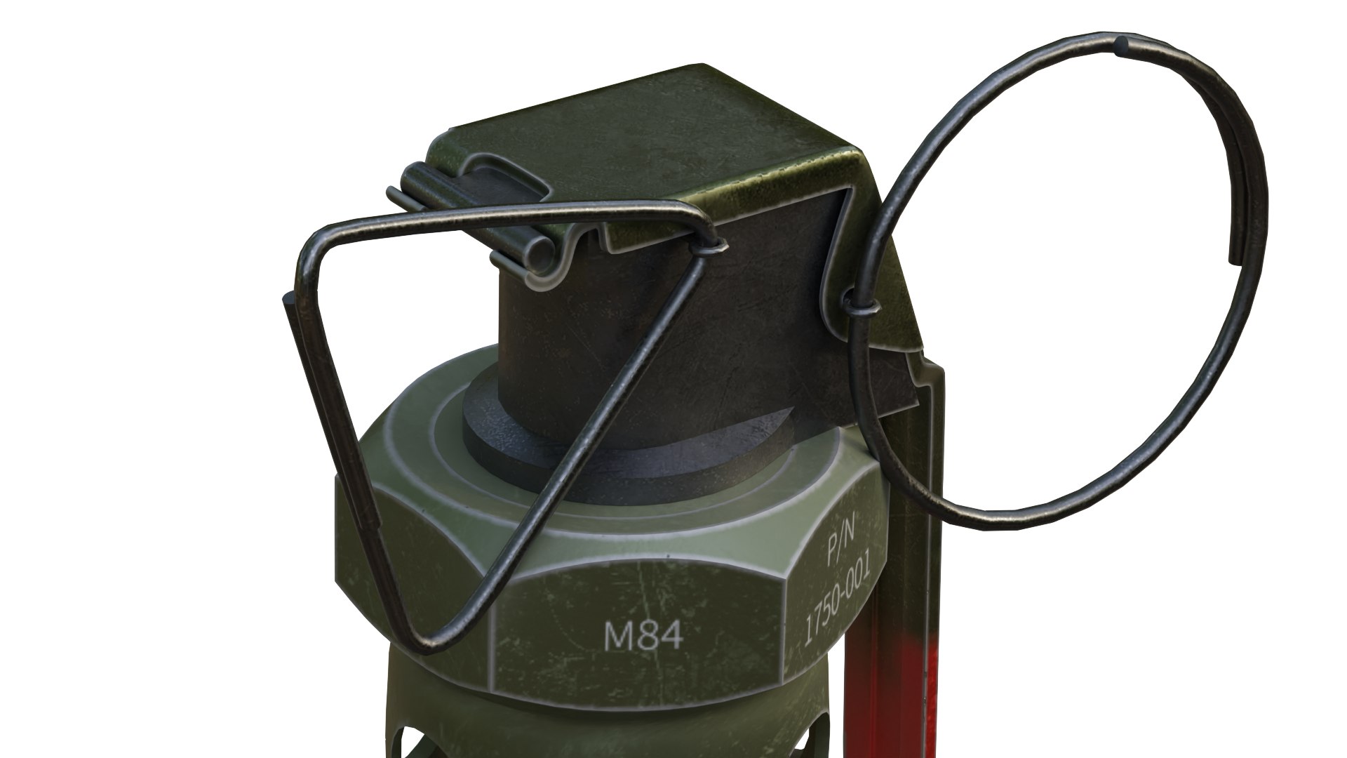 M84 Stun Grenade 3D Model - TurboSquid 2245164
