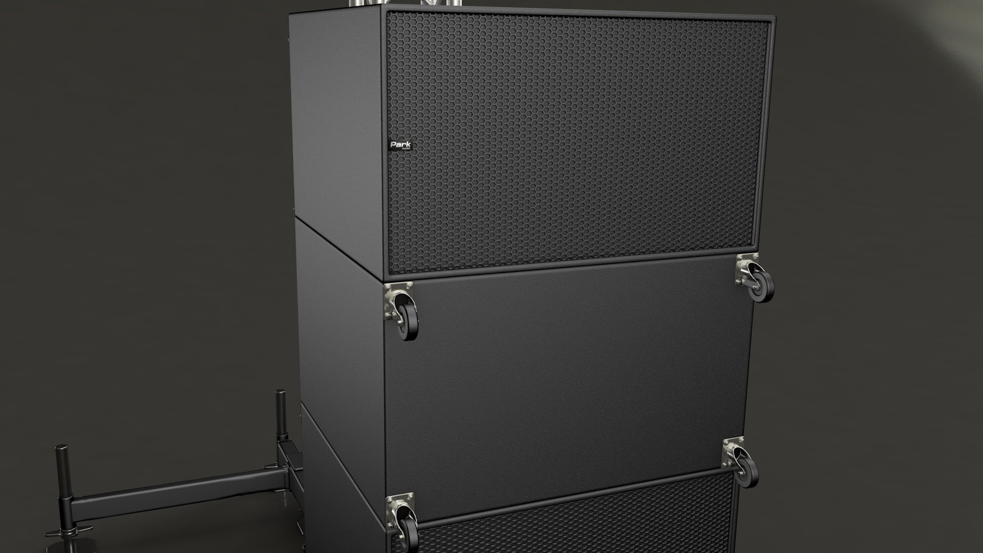 3D Sound Towers - TurboSquid 1901589