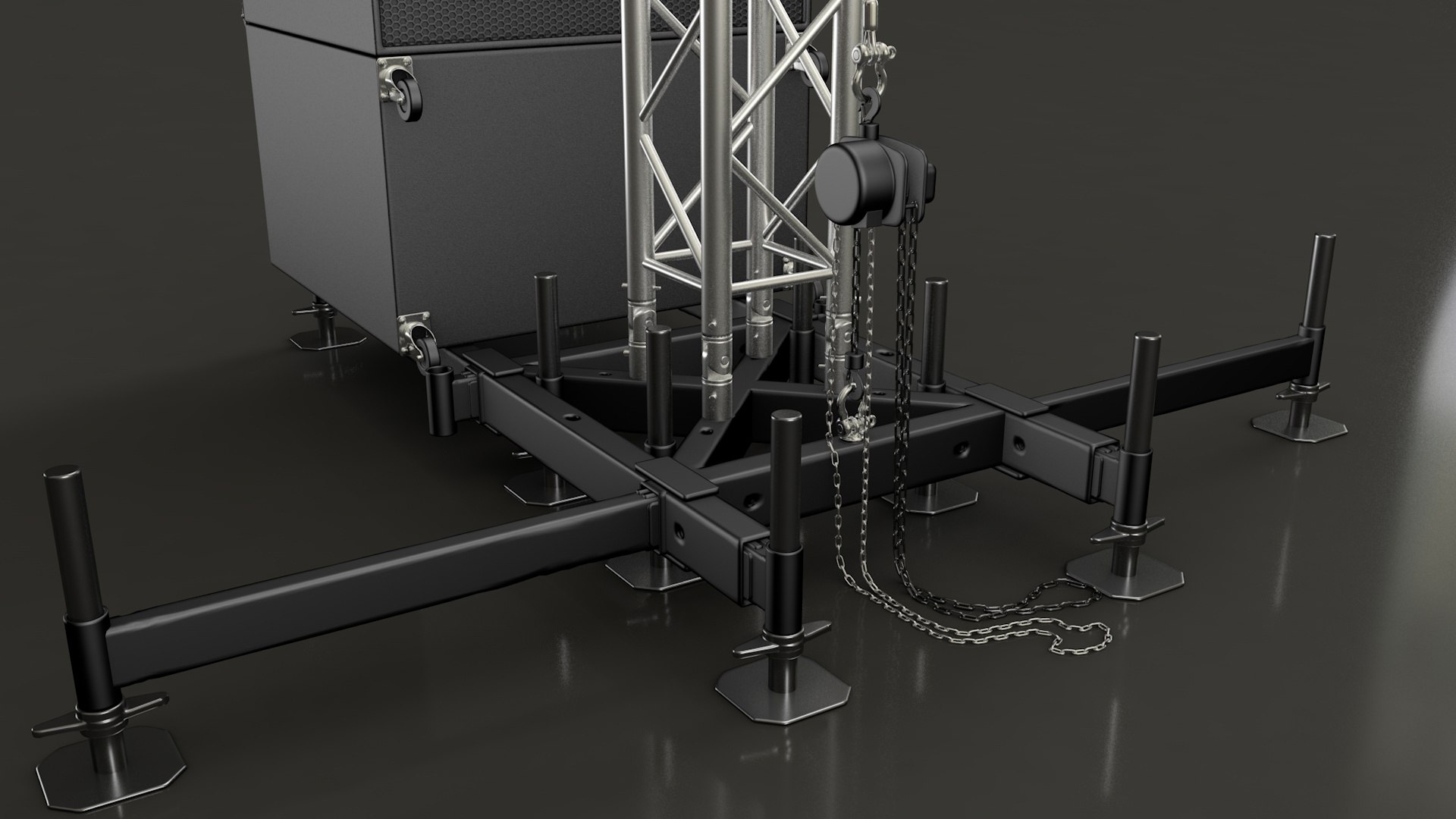 3D Sound Towers - TurboSquid 1901589